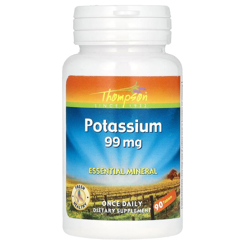 Thompson Potassium 99 mg 90 Tablets – X Supplements