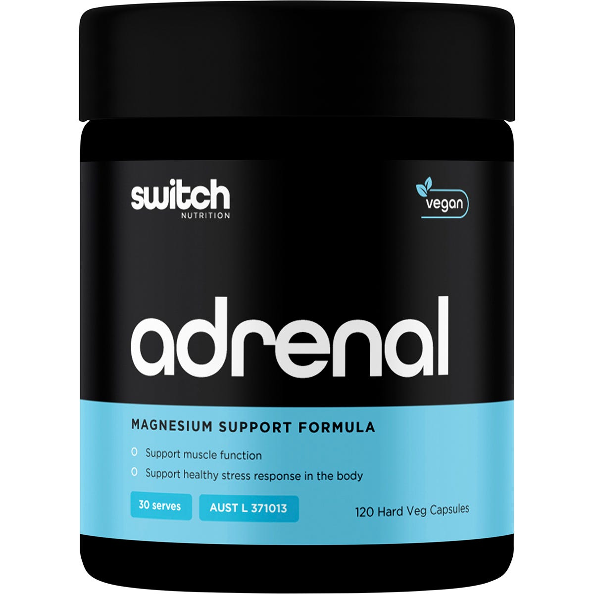 Switch Nutrition Adrenal Magnesium Support Formula Capsules 120 Caps ...